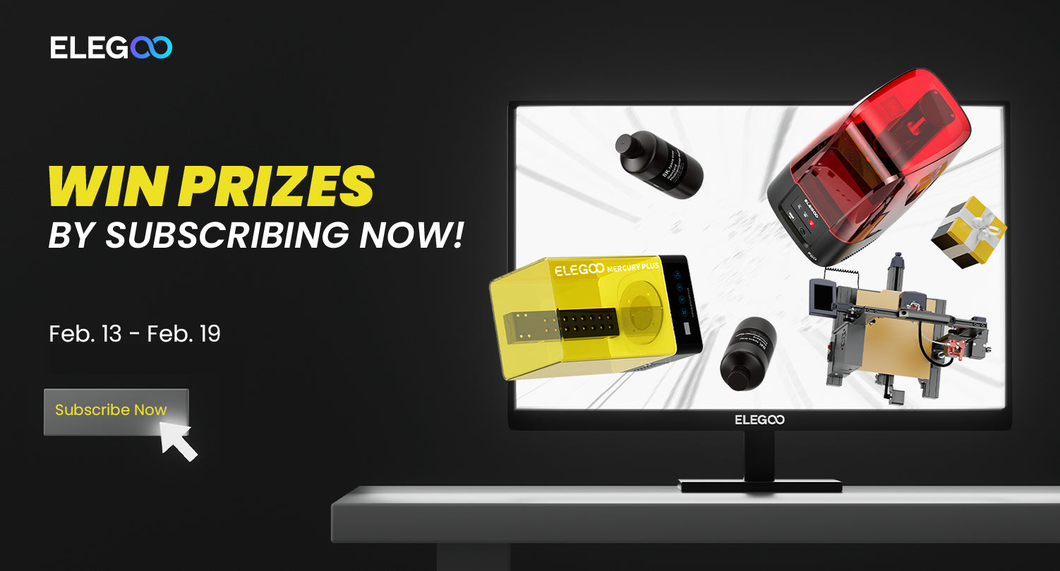 2023 February Giveaway: Win prizes by subscribing Now! – ELEGOO Official