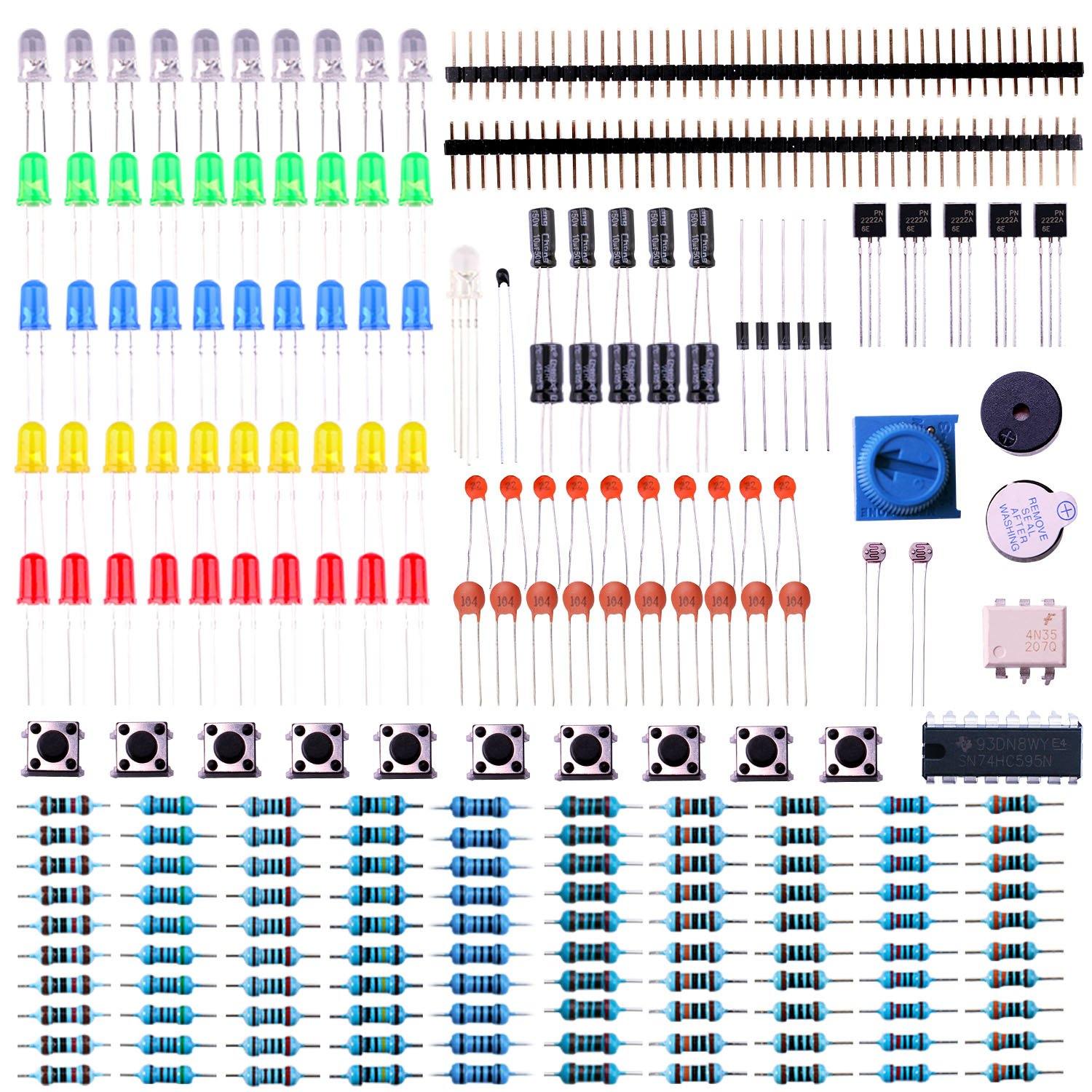 ELEGOO Electronics Component Basic Starter Kit (E1) Datasheets – ELEGOO Official