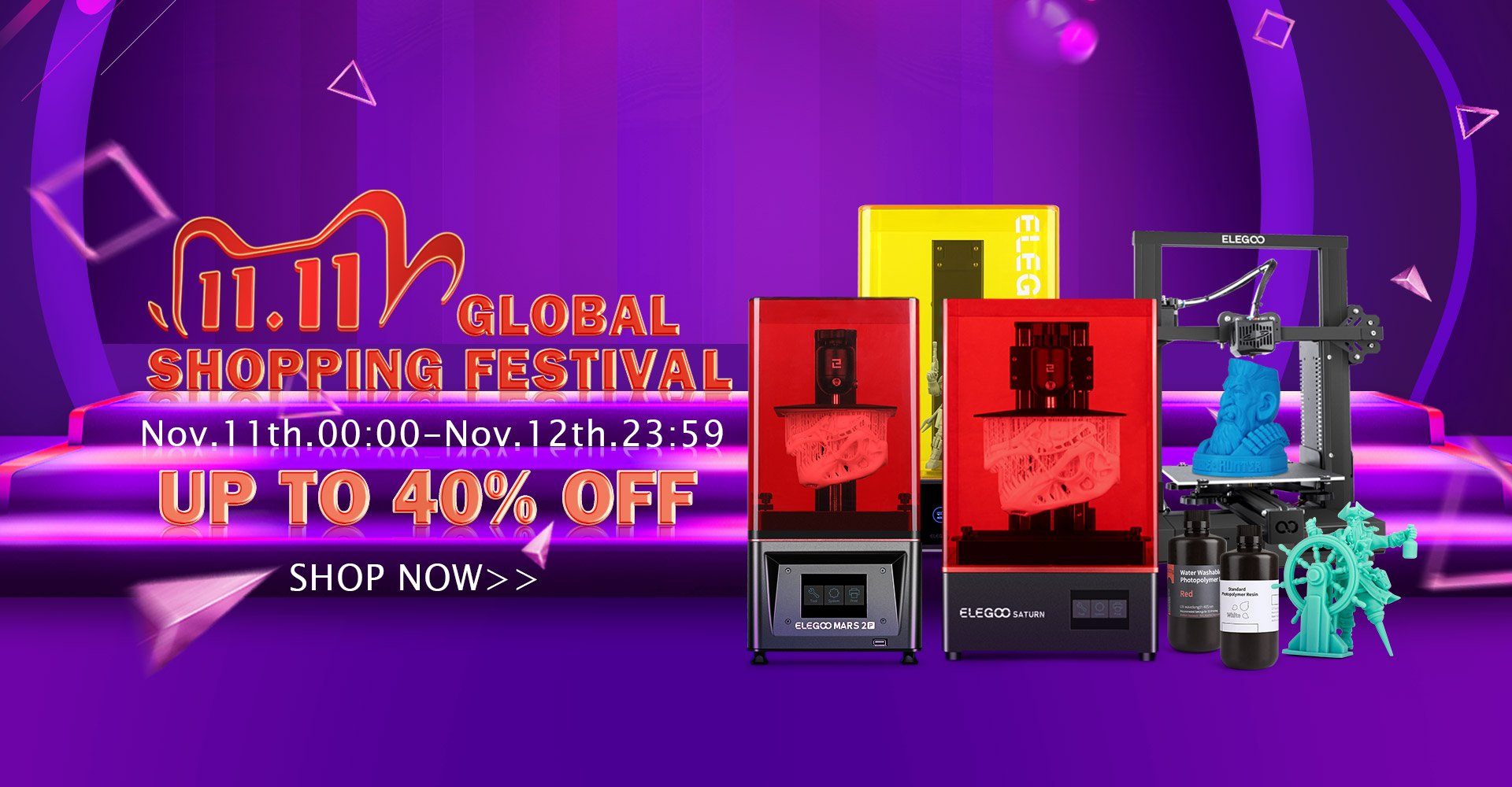 11.11 Aliexpress Global Shopping Festival Deals - 2021 – ELEGOO Official