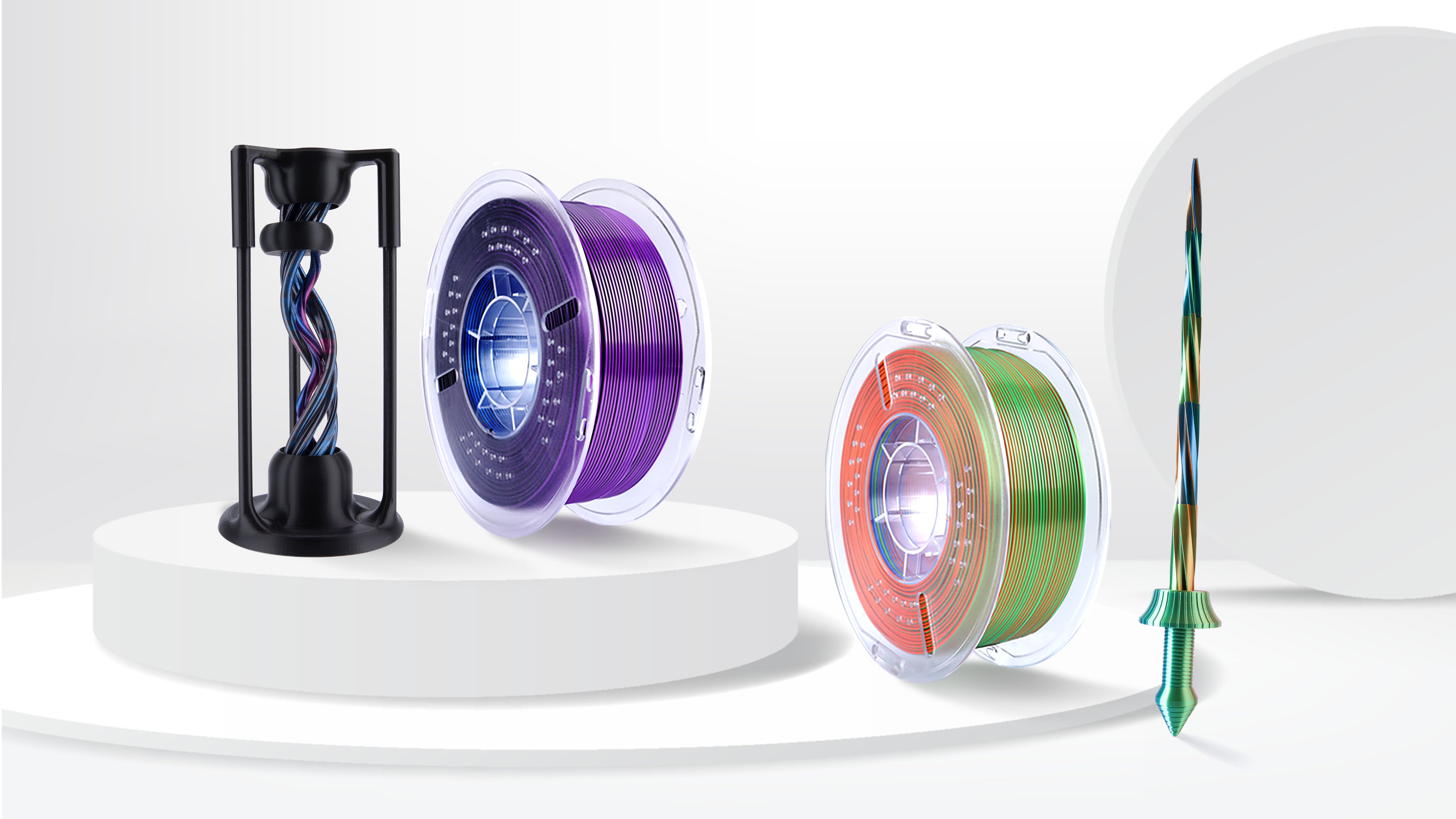 Elegoo Launches Tri-Color Silk Filaments for Vivid Color Transitions ...