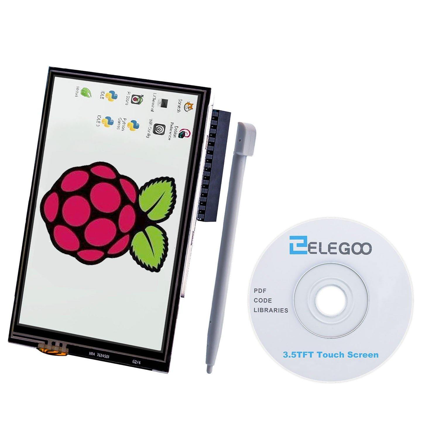 ELEGOO 3.5 inch Touch Screen for Raspberry Pi Tutorial – ELEGOO Official