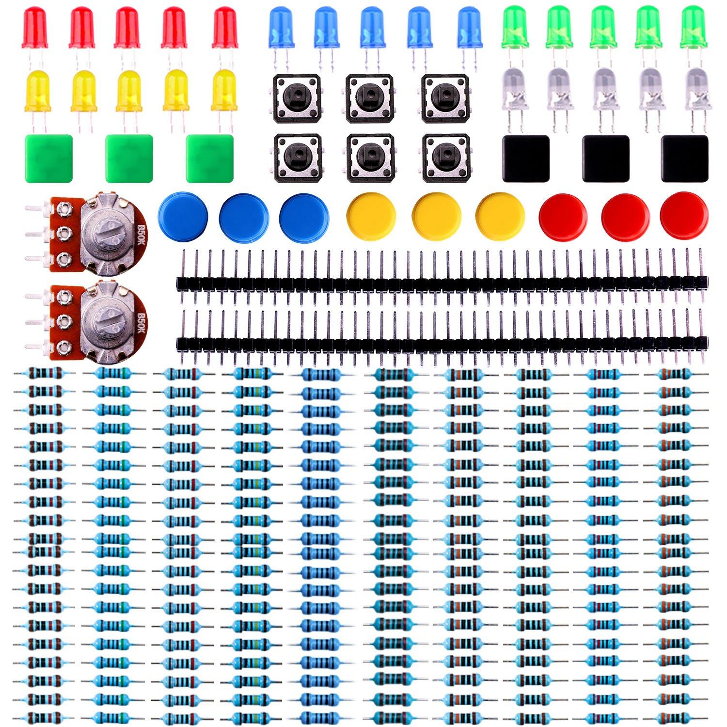ELEGOO Electronics Component Pack (E0) Datasheets – ELEGOO Official