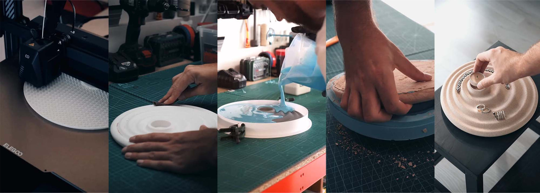 The easy-to-setup printer comes with the main components pre-assembled ...